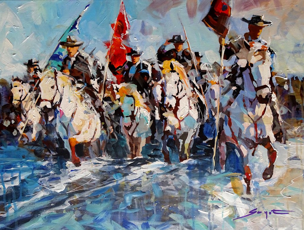 Pélerinage aux Saintes-Maries-de-la-mer - 2026 - Marc Guyot peintre